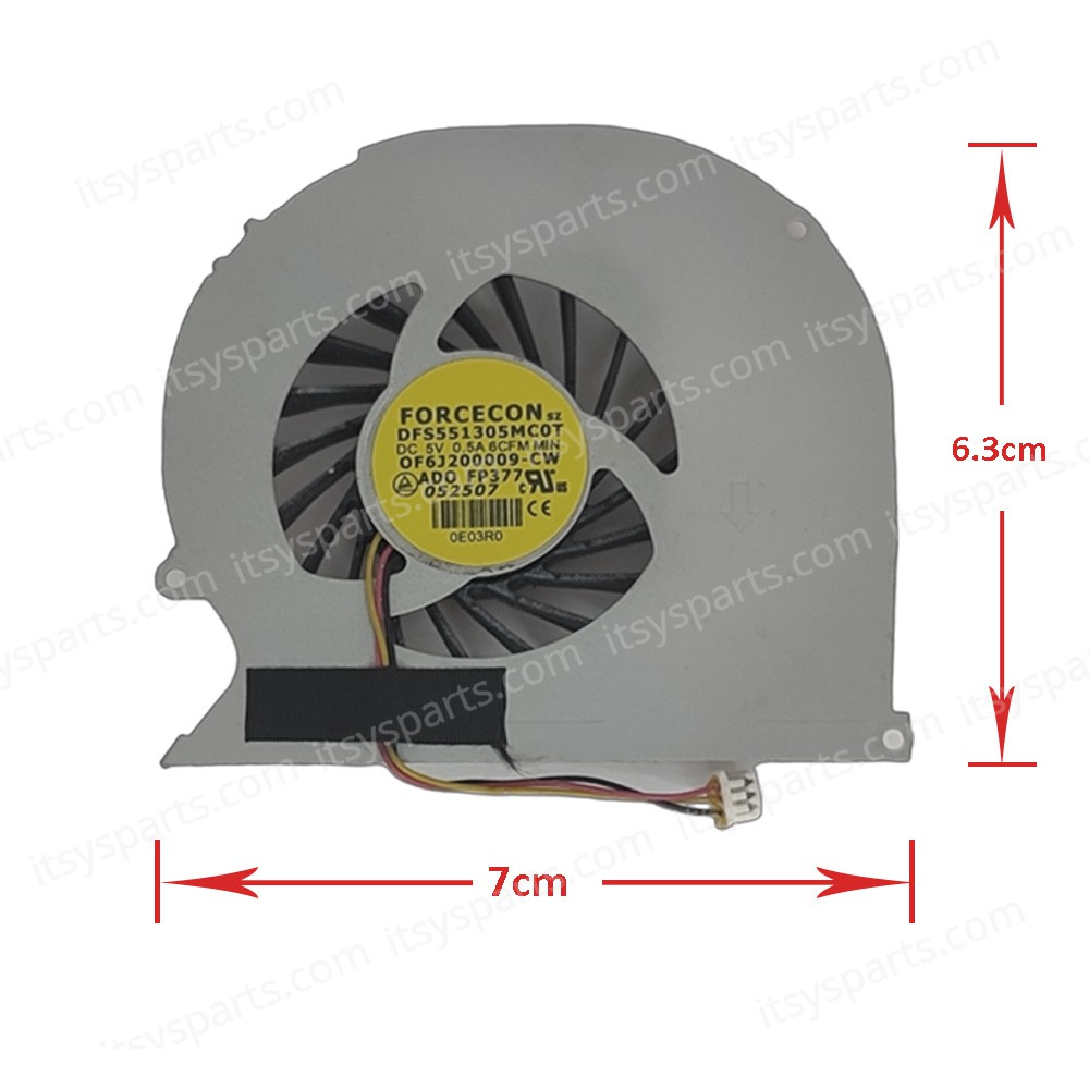 Ανεμιστηράκι Laptop - CPU Cooling Fan Dell Inspiron 15R 5520 5525 7520 ...