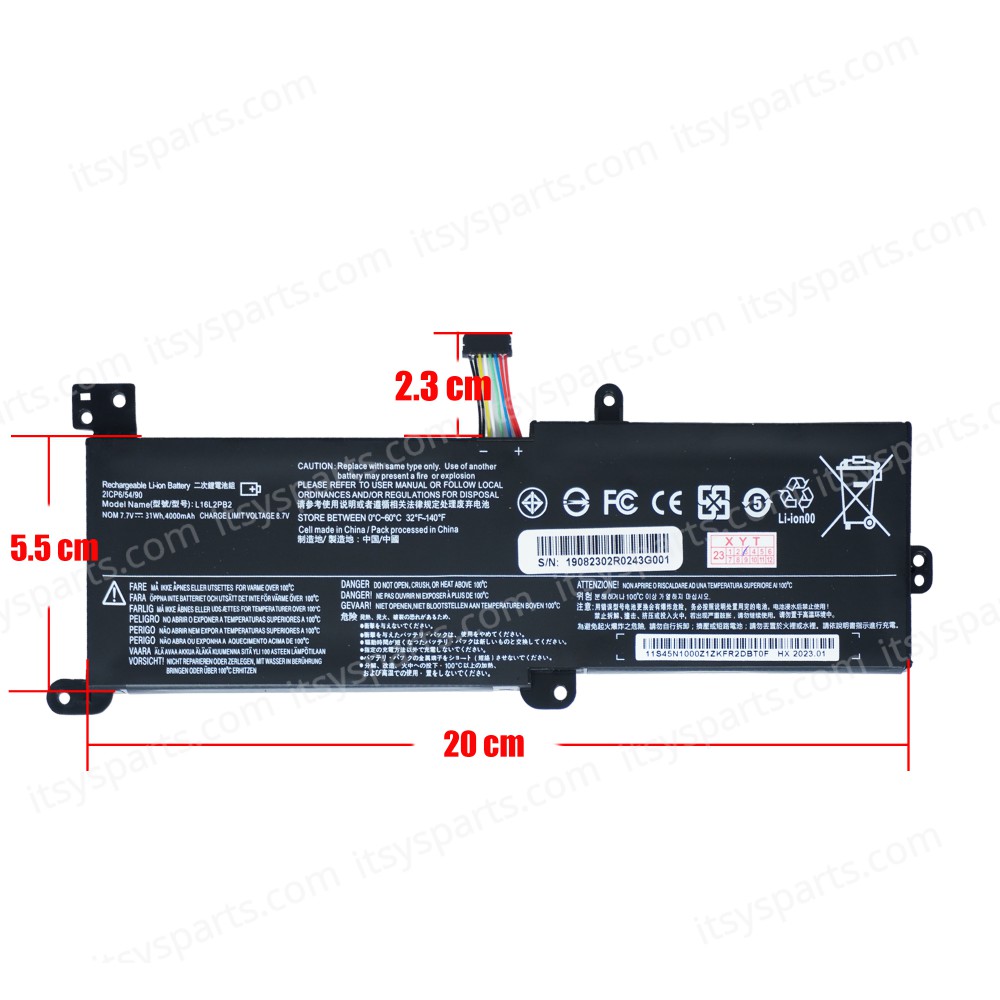Μπαταρία Laptop - Battery For Lenovo IdeaPad 520-15IKB S145-14AST S145 ...