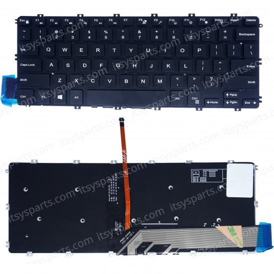 Πληκτρολόγιο - Laptop Keyboard για Dell Inspiron 13 7380 7386 15 5588 ...