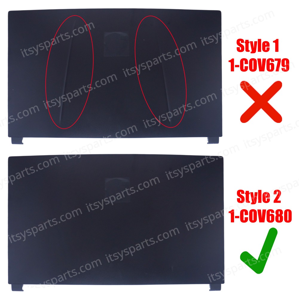 Πλαστικό Laptop - Screen Back Cover A για MSI Leopard GP75 GL75 GE75 ...
